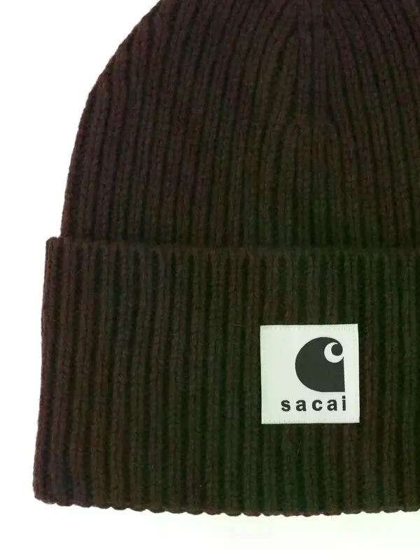 帽子 brown sacai carhartt wip WoolKnit Beanie Sacai 