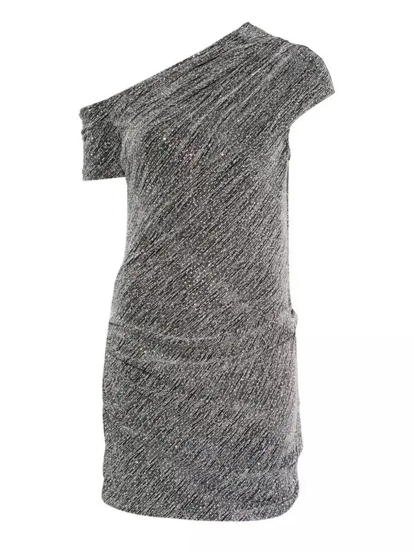 IRO PARIS Nalone One-shoulder Dress - Grey