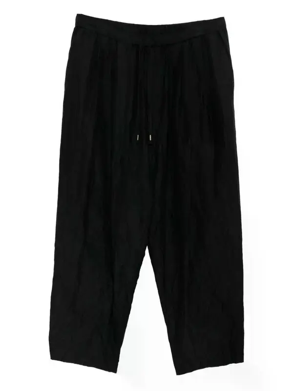 CALMLENCE Double Pleated Tapered Trousers