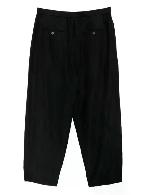 CALMLENCE Double Pleated Tapered Trousers