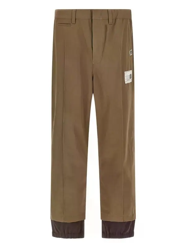 Mihara Yasuhiro Layered Wool Gabardine Trousers