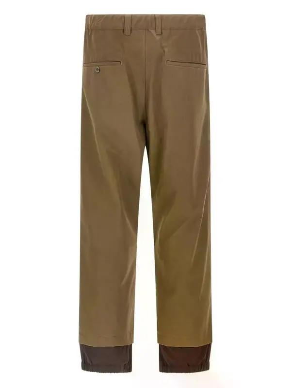 Mihara Yasuhiro Layered Wool Gabardine Trousers