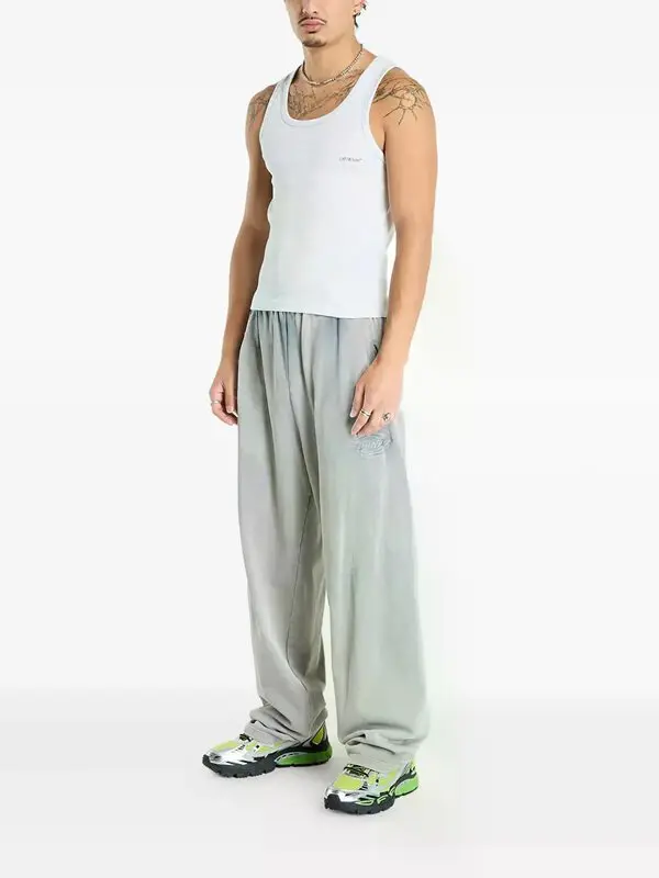 Off-White Bookish Ribbed Tank Top