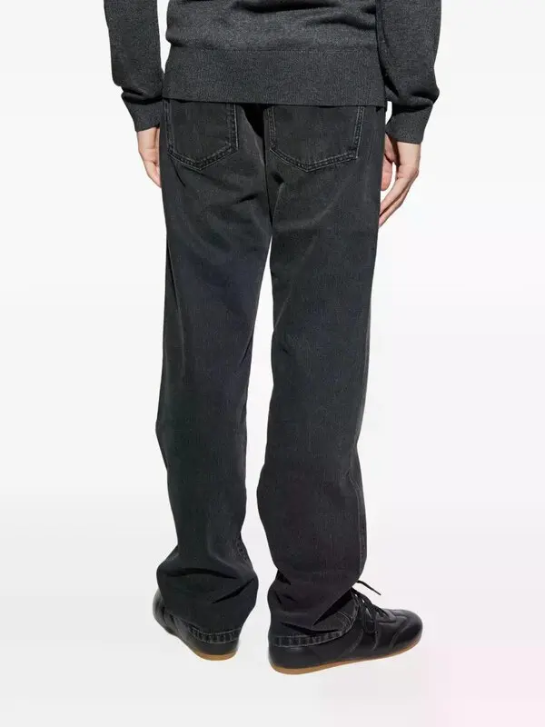 MARANT Buttoned Denim Jeans - Black