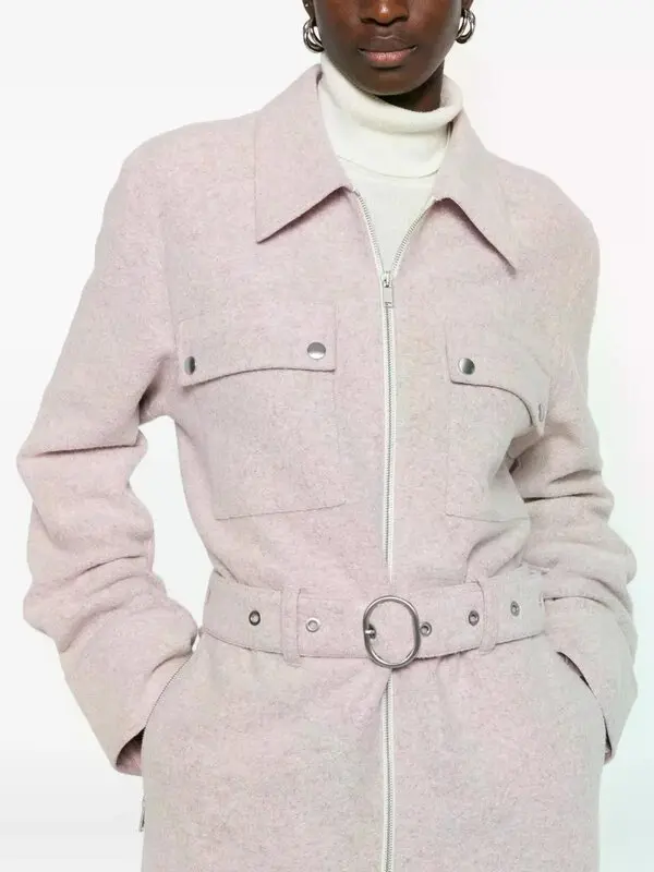 JIL SANDER Belted Jumpsuit - Pink