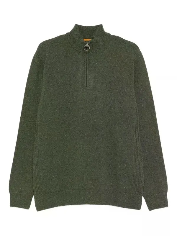 Barbour Zip-up Sweater
