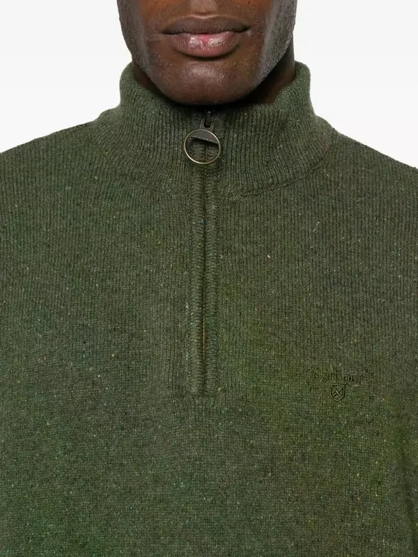 Barbour Zip-up Sweater