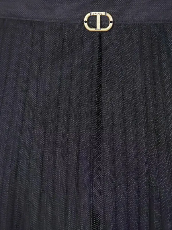 TWINSET Pleated Maxi Skirt