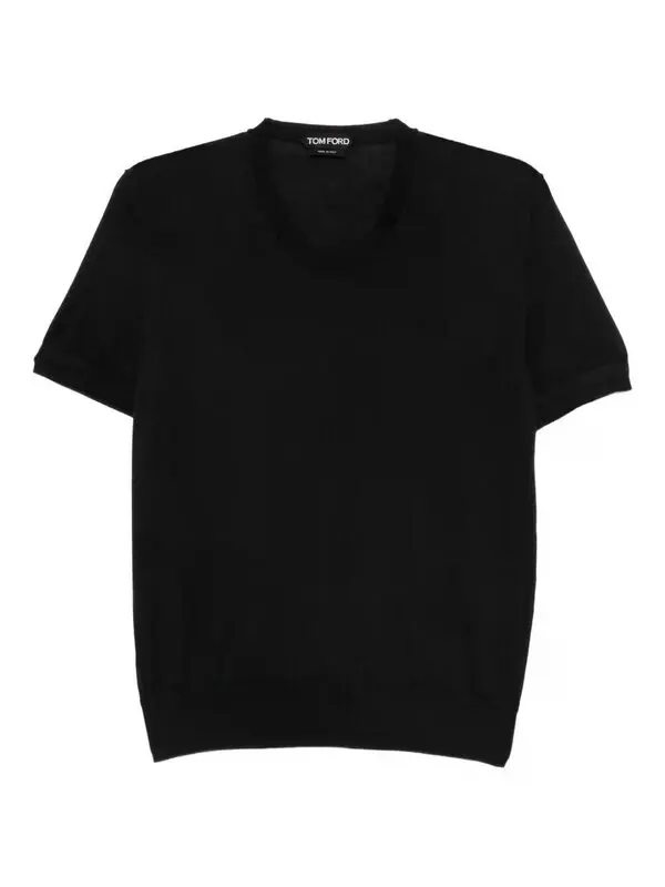 TOM FORD V-neck Knitted Tee