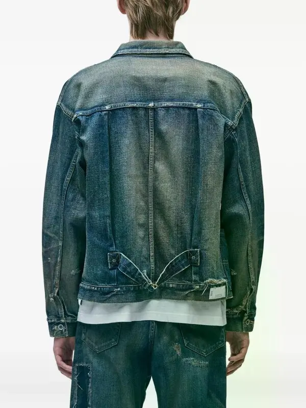 NEIGHBORHOOD Patchwork Denim Trucker Jacket