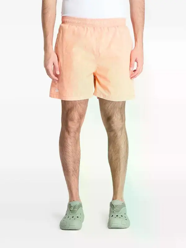 PATTA Frayed-details Swim Shorts - Orange