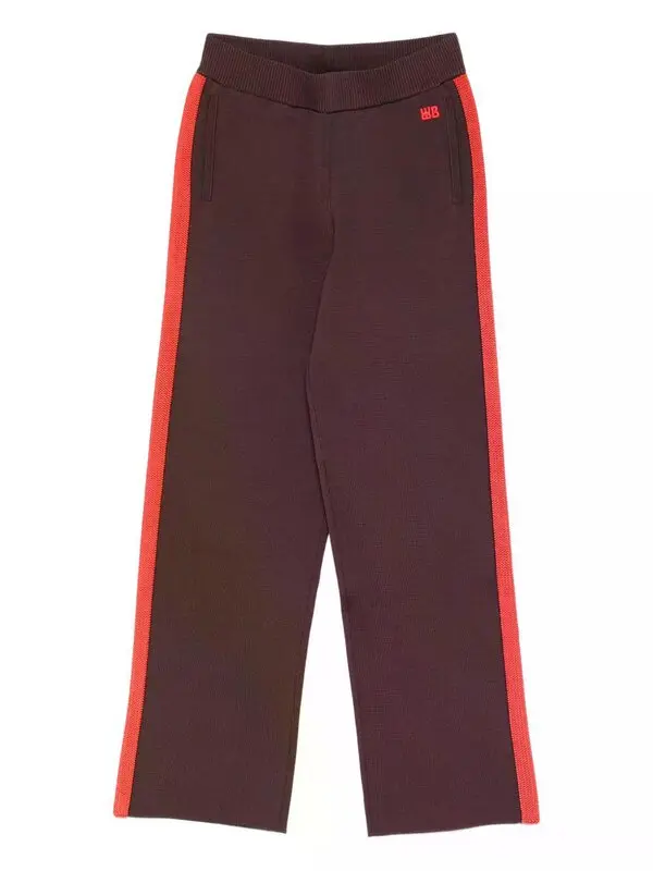 WALES BONNER Tide Track Pants - Brown