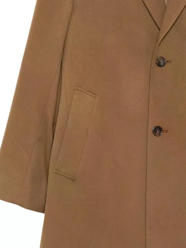 Mackintosh Wool Button-up Coat