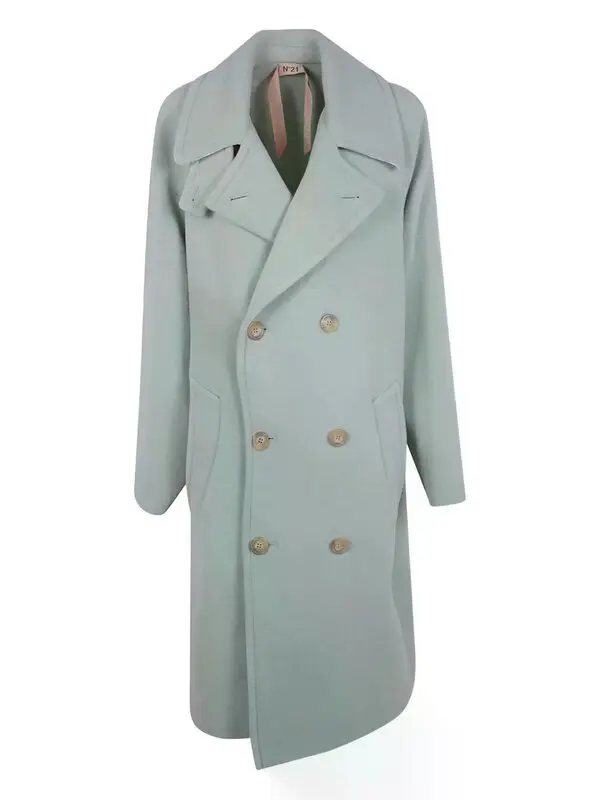 N°21 Double-breasted Wool Coat - Grey