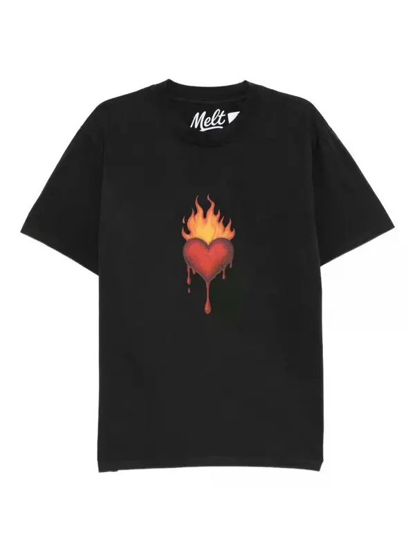 MELT Graphic-printed T-shirt - Black