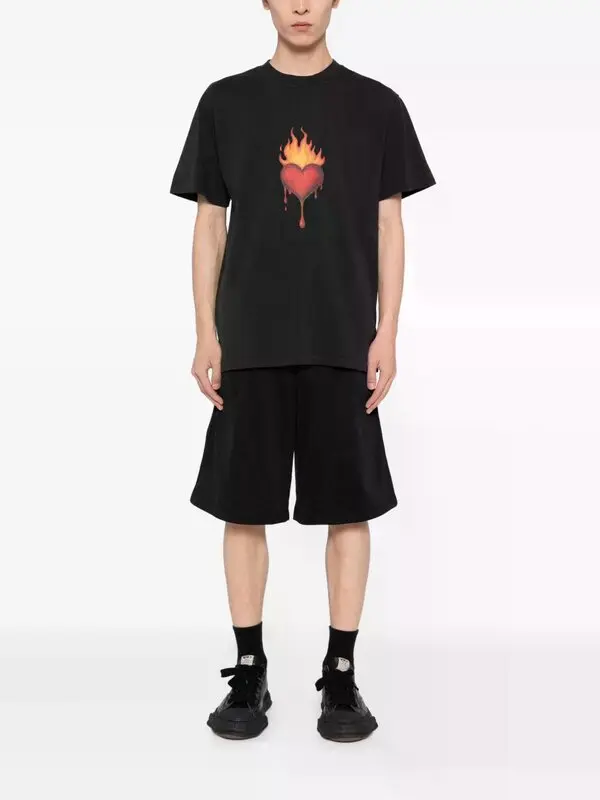 MELT Graphic-printed T-shirt - Black