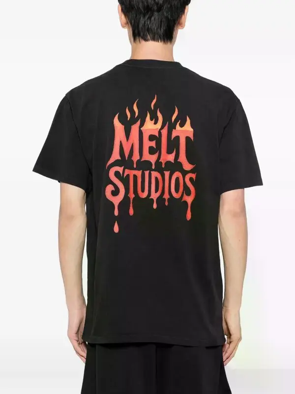 MELT Graphic-printed T-shirt - Black