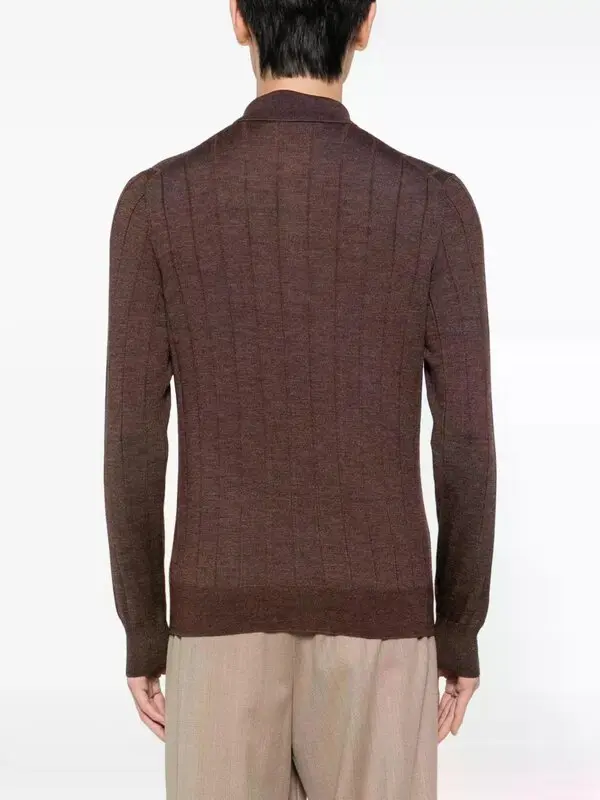 Tagliatore Polo Shirt - Brown
