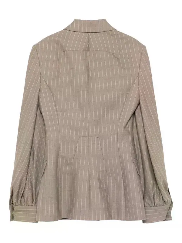 Rochas Striped Virgin-wool Blazer