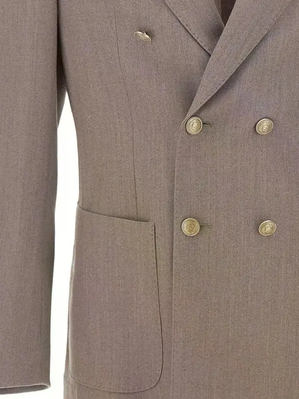 Eleventy Peak-lapels Double-breasted Blazer