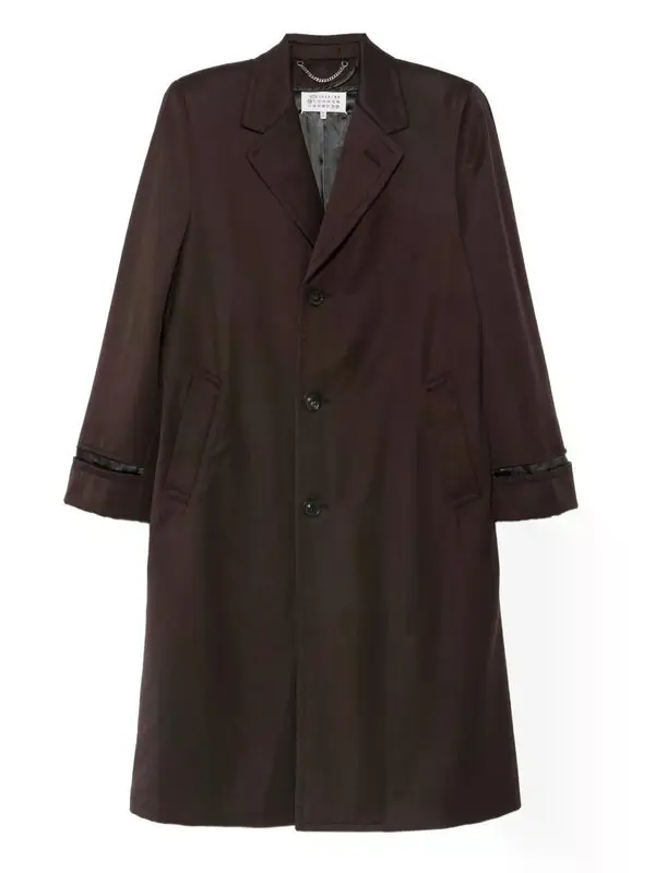 MAISON MARGIELA Button-up Coat - Brown