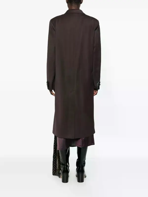 MAISON MARGIELA Button-up Coat - Brown