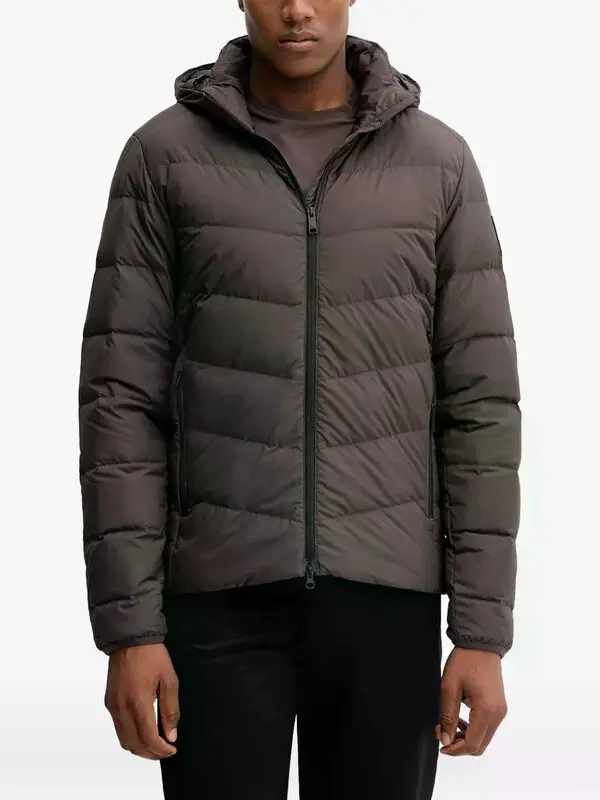 JACK WOLFSKIN Coloniu Hooded Quilted Jacket
