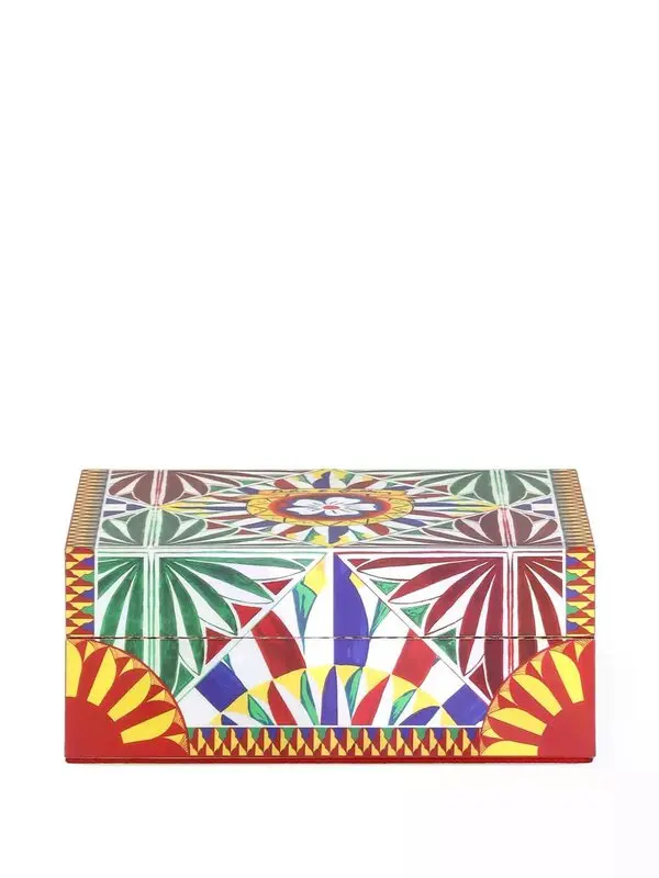 Dolce & Gabbana Decorated Trinket Box - White