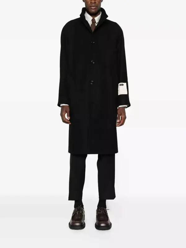 NEW YORK RESIDENT Single-breasted Wool Coat