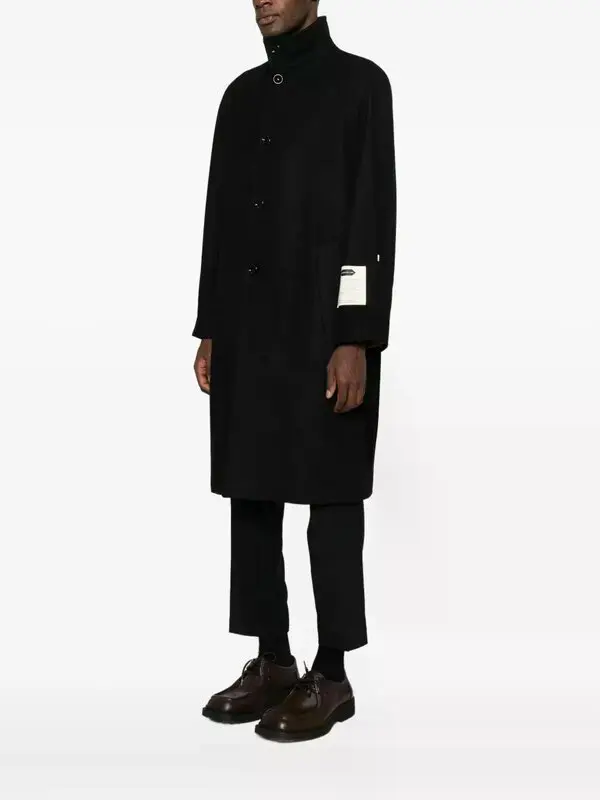 NEW YORK RESIDENT Single-breasted Wool Coat