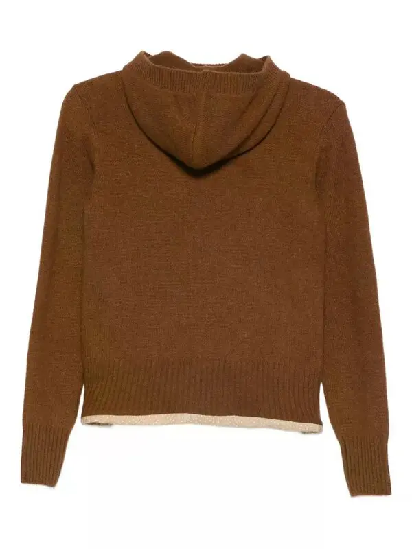 UNDERCOVERISM Contrasting-trim Jumper