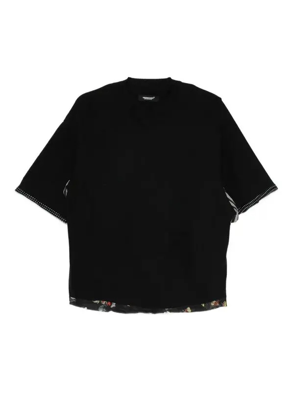 UNDERCOVERISM Printed-trim T-shirt