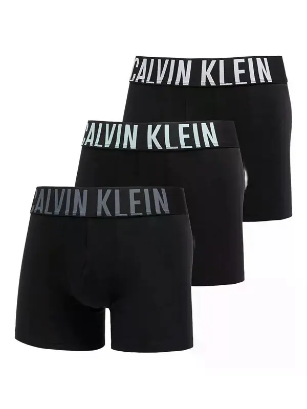 Calvin Klein Logo-waist Boxer Pack - Black