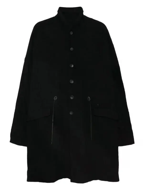 THE VIRIDI-ANNE Embroidered Twill Coat