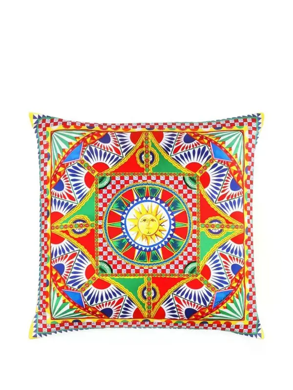 Dolce & Gabbana Small Duchess Patterned Cushion