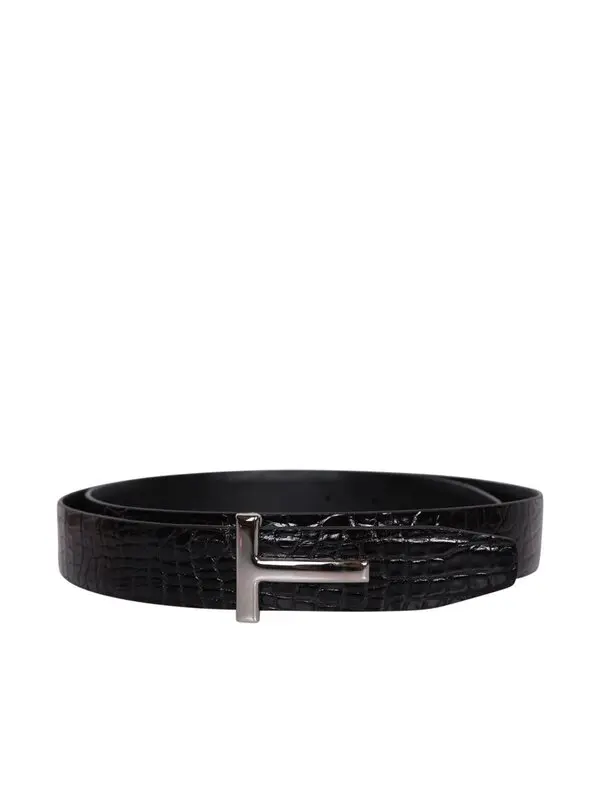 TOM FORD Buckled Belt - Brown