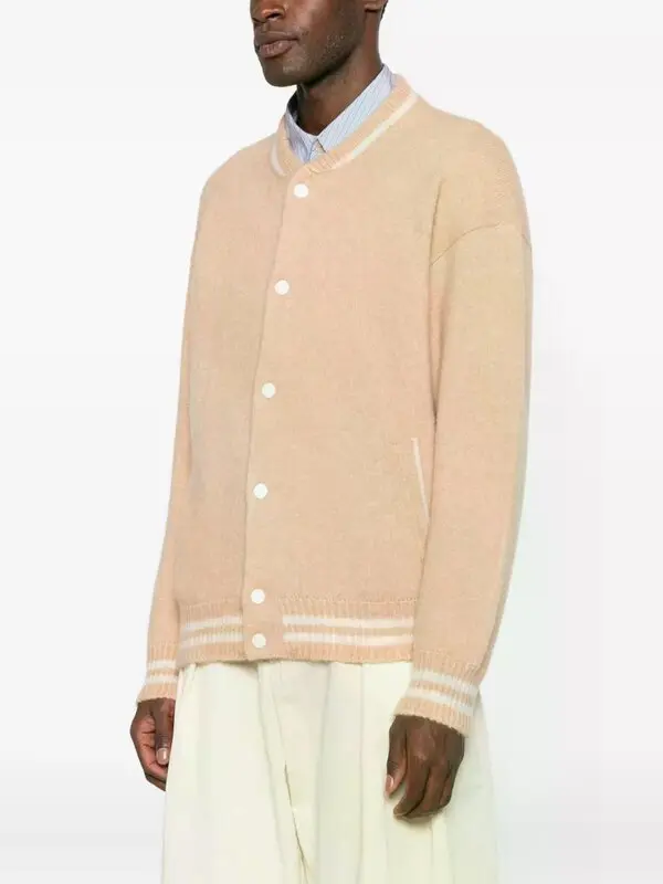 LANEUS Cashmere Bomber Jacket