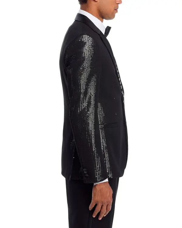 Hugo Arti Sequin Notch Extra Slim Fit Dinner Jacket