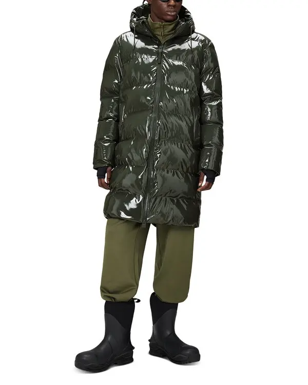 Rains Alta Long Puffer Jacket