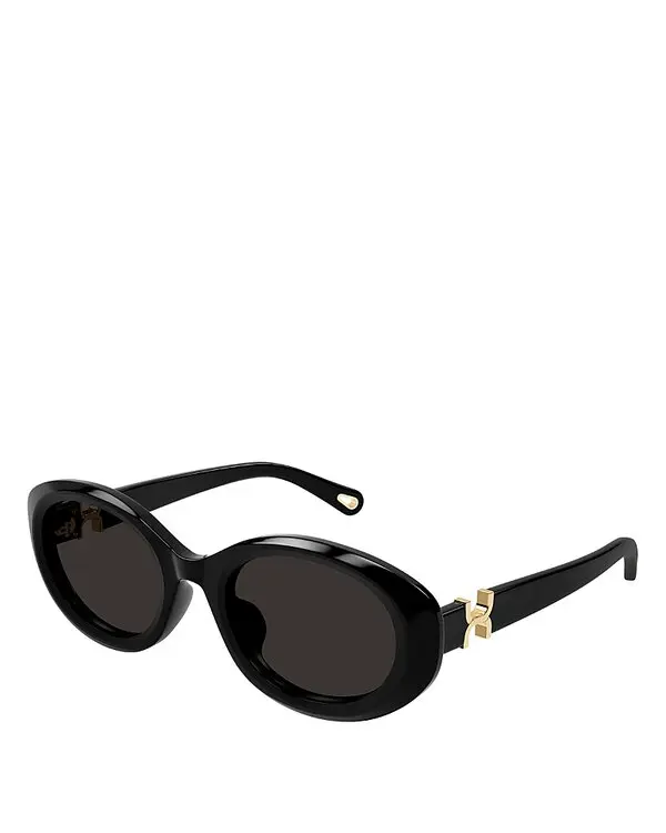 Chloé Oval Sunglasses, 54mm