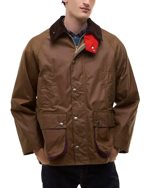 Barbour X Paul Smith Bedale Wax Jacket