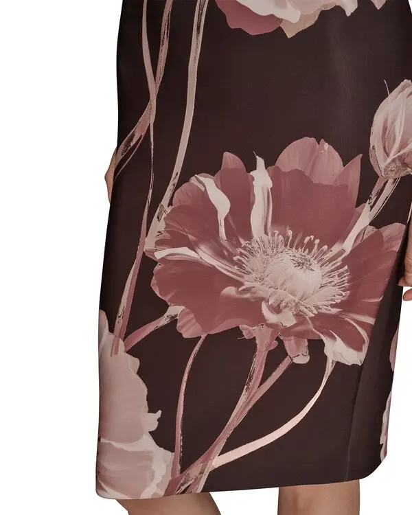 Donna Karan New York Floral Print Dress