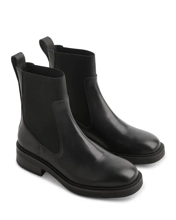 Whistles Elastic Chelsea Boots - Black