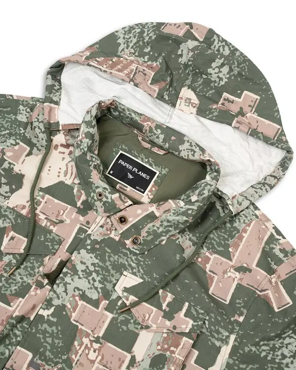 PAPER PLANES X Ian Reid Camo Field Jacket