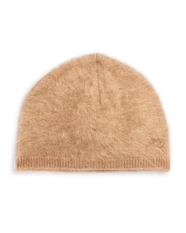 Rag & Bone Jada Brushed Cashmere Blend Beanie - Mink