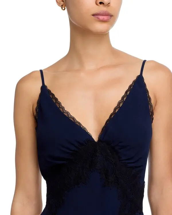 Veronica Beard Lindsey Lace Trim Camisole