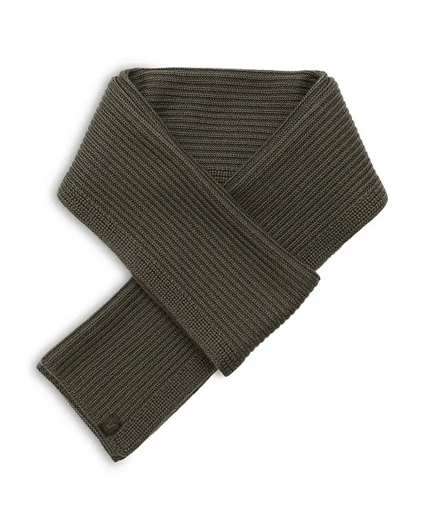 ALLSAINTS Merino Mix Scarf - March Grey Marl
