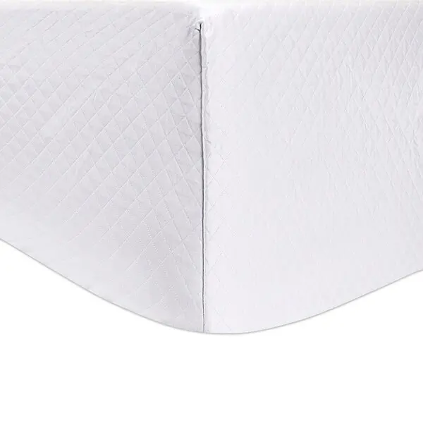 MATOUK Petra Box Spring Cover, Twin - White