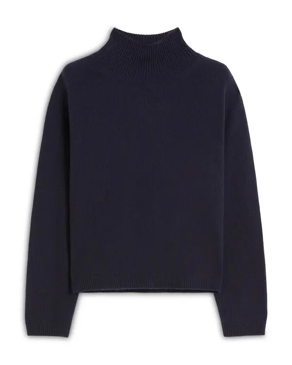 Max Mara Matteo Wool & Cashmere Mock Neck Sweater