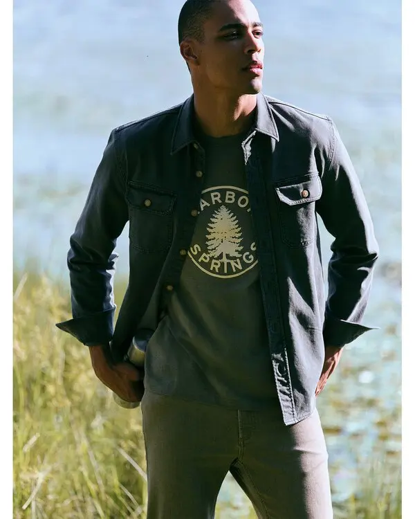 Faherty Brand Sunwashed Graphic Tee